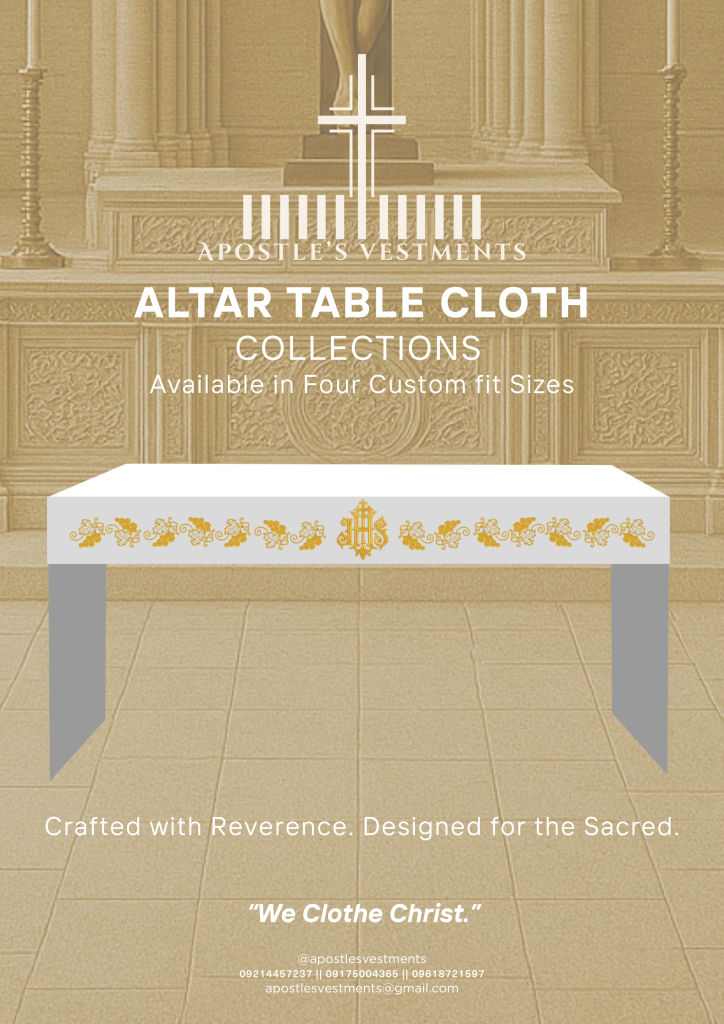 Altar Table Cloth - Apostle's Vestments Tailoring